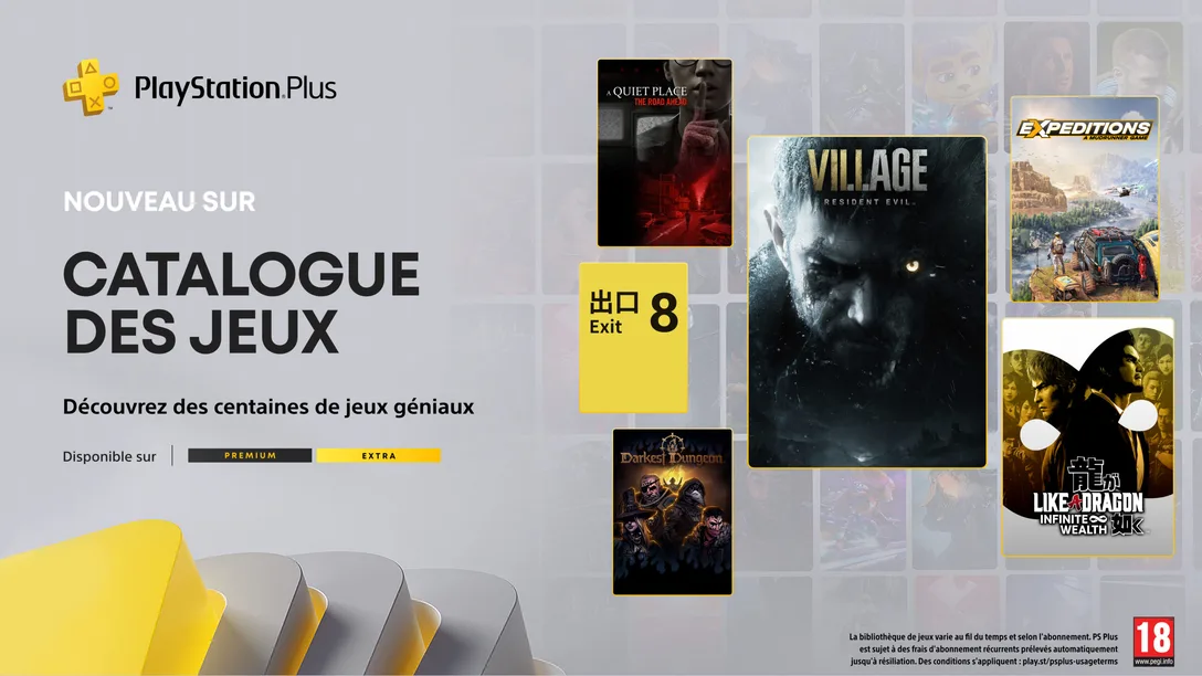 Nouveaux jeux PS Plus en janvier : Resident Evil Village et un ...